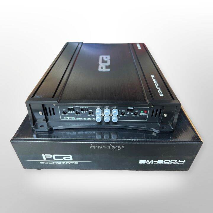Power amplifier 4 channel PCA Soundmate SM600.4 | Lazada Indonesia