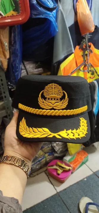 topi Komando korpri hitam/topi PNS korpri | Lazada Indonesia