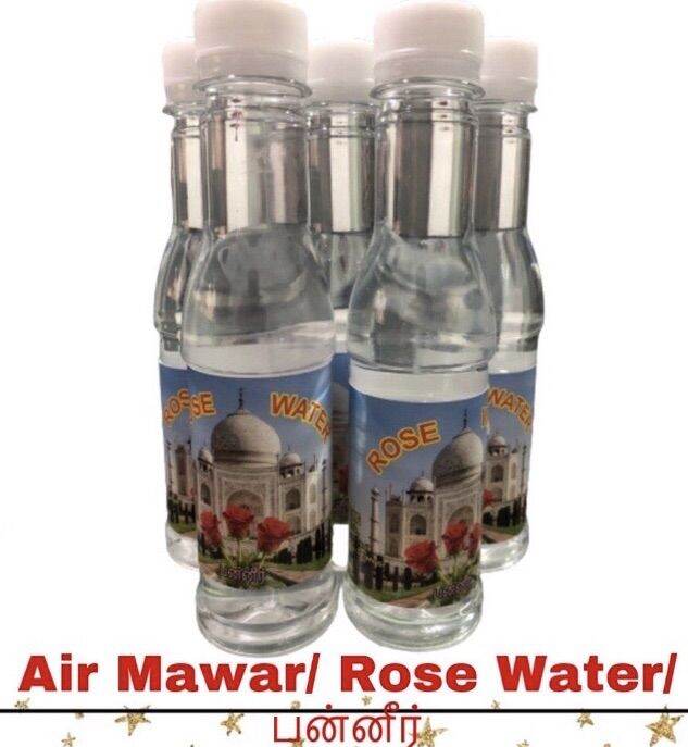 Natural And Pure Rose Water/Air Bunga Mawar/Pannier (±180ml/300ml) | Lazada
