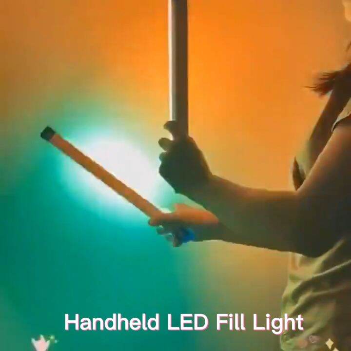 Led Tube Light Ambient Fill Atmosphere light RGB lamp tube Cyberpunk ...