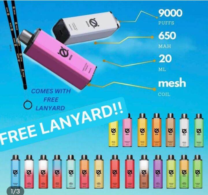 BOSS TITANIUM 9000 PUFFS 101% ORIGINAL | Lazada PH