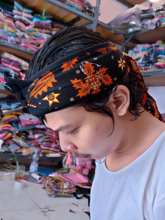 Iket kepala Sunda jawa Tradisional /udeng sunda/totopong/mahkuta wangsa ...