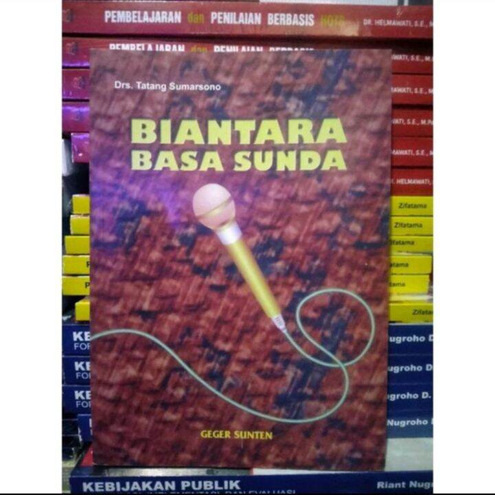 BUKU BIANTARA BASA SUNDA - PIDATO BASA SUNDA - GEGER SUNTEN | Lazada Indonesia