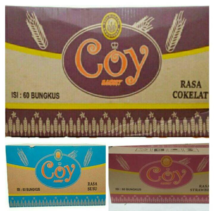 Roti Coy Roti Enak Roti Lembut Roti Gulung Roti Susu Roti Coklat 1 Dus ...