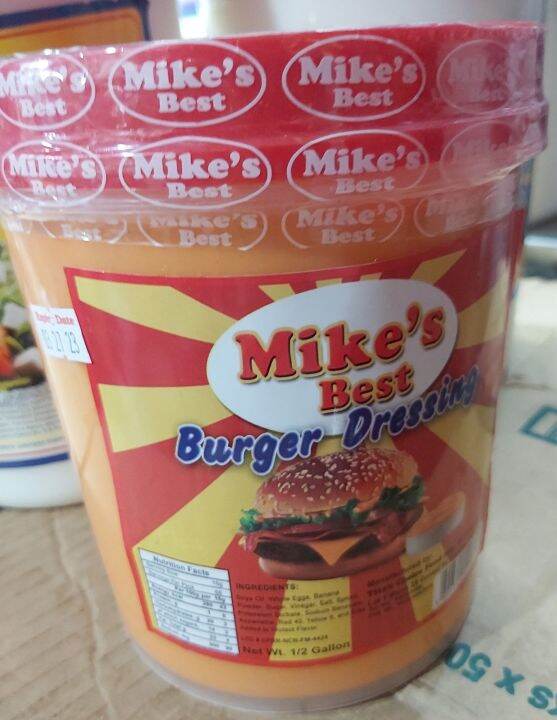 Burger Dressing 1/2 gallon 1kgs | Lazada PH