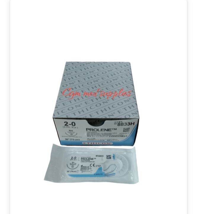 2-0 ROUND PROLENE SUTURES ABSORBABLE | Lazada PH