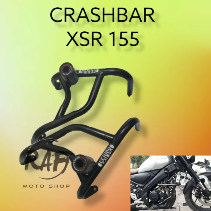 Crashbar XSR 155 xsr155 tubular besi pengaman body motor touring yamaha ...