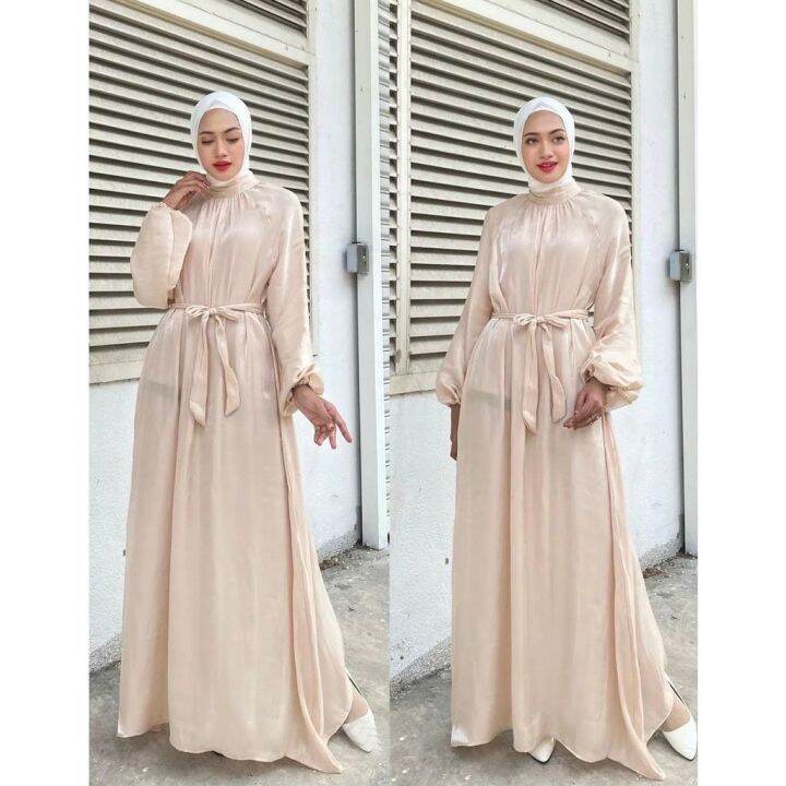 kain bahan Shimmer Silk premium | harga persetengah meter | Lazada ...