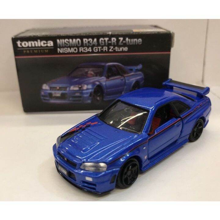 Tomica premium R34 GT-NISMO R Z-Tune Blue (Tomica Only No Book) | Lazada