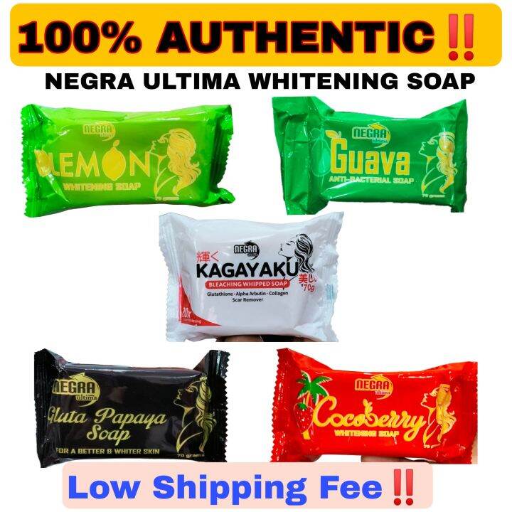 NEGRA ULTIMA WHITENING SOAP, KAGAYAKU SOAP, NEGRA ULTIMA GLUTA PAPAYA ...
