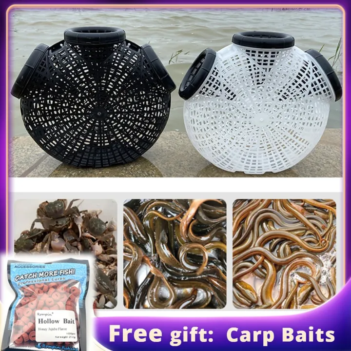 Emiif Eel Cage Fish Shrimp Crab Auto Catch Fish Cage Lobster One Nest ...