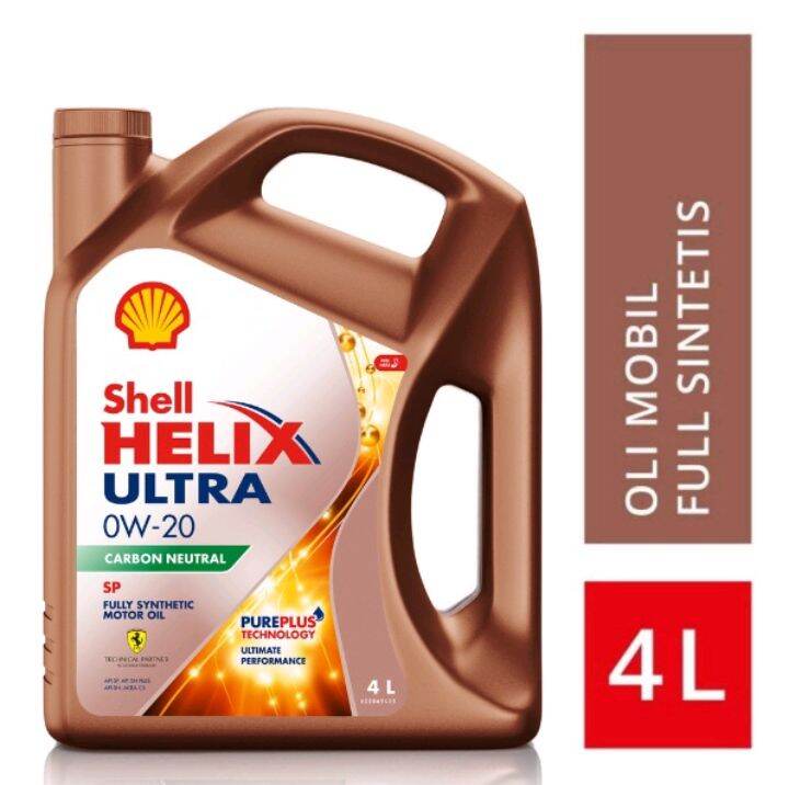Shell Helix Ultra 0W/20 (4L) Oli Mesin Mobil | Lazada Indonesia