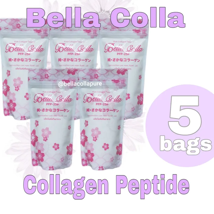 Bella colla collagen เบลล่าคอลล่า คอลลาเจนเปปไทด์ จากปลาน้ำจืดของแท้💯 ...