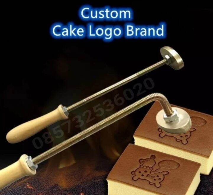 Stempel Cake Logo Custom Bread Stamp Emboss Roti | Lazada Indonesia
