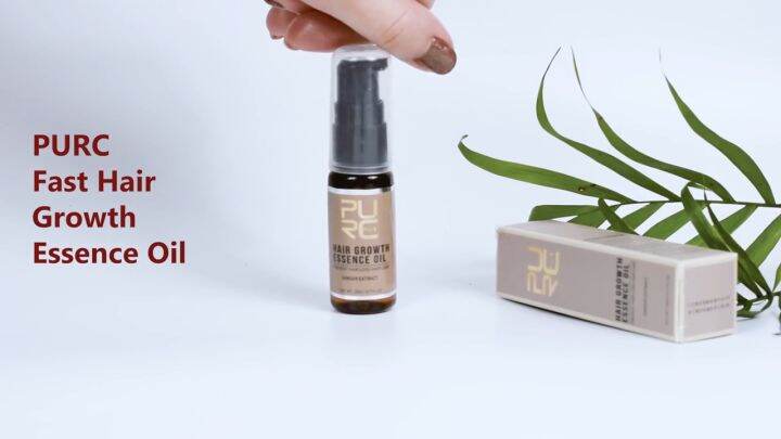 Purc Men Women Hair Growth Essence Oil Fast Growth Hair Serum Natural
