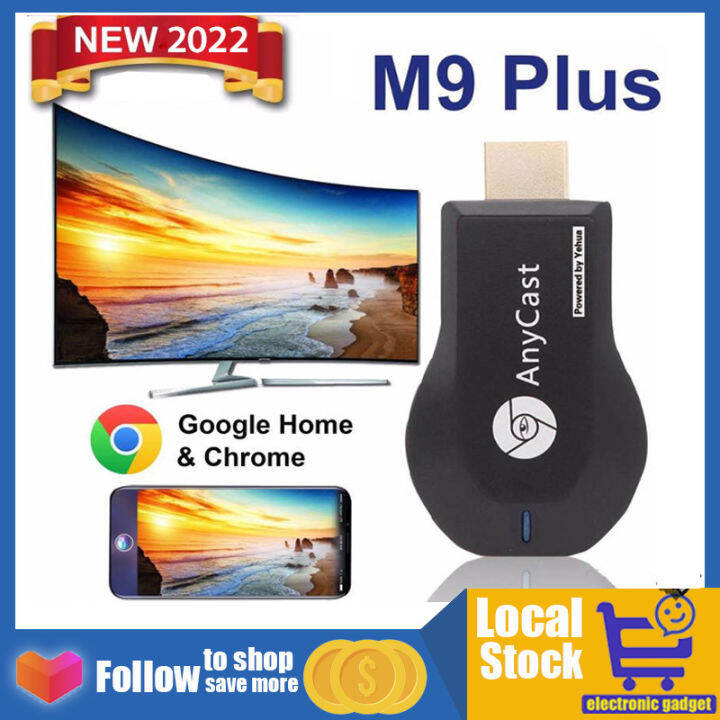 New AnyCast Mirascreen M4 PLUS/M9 PLUS TV Stick WiFi Dongle Receiver ...