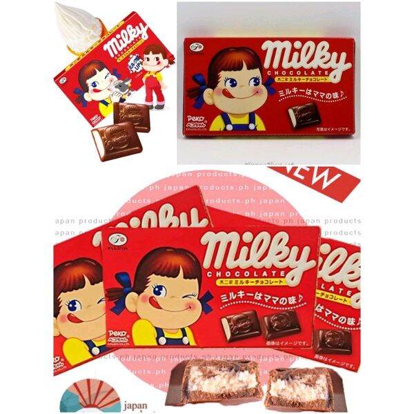 Fujiya Milky Chocolate 37g Product Japan | Lazada Indonesia