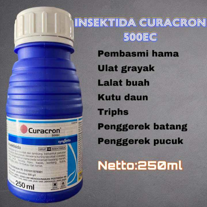 Insektisida curacron 500ec 250ml | Lazada Indonesia