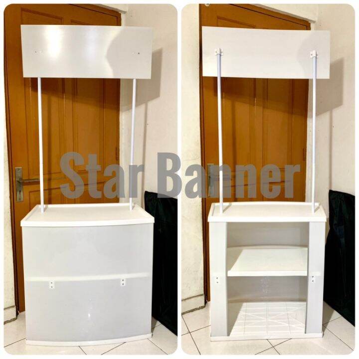 Meja Jualan - Event Desk - Meja Promosi - Meja Pameran - Booth Portable ...