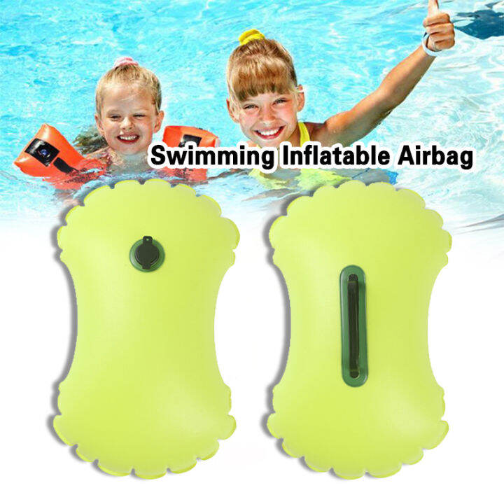 Swimming Buoy Tow Float Open Water Buoy Inflatable Swimming Safety ...