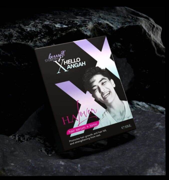 💥New Produk HELLO ANGAH HAIR SERUM & TONIC By Berry Stoberry | Lazada