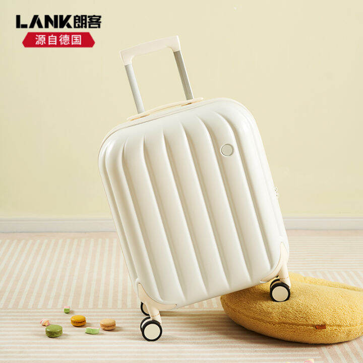 Langke Student Luggage Female 20-Inch Trolley Case Boarding Ultra-Light ...