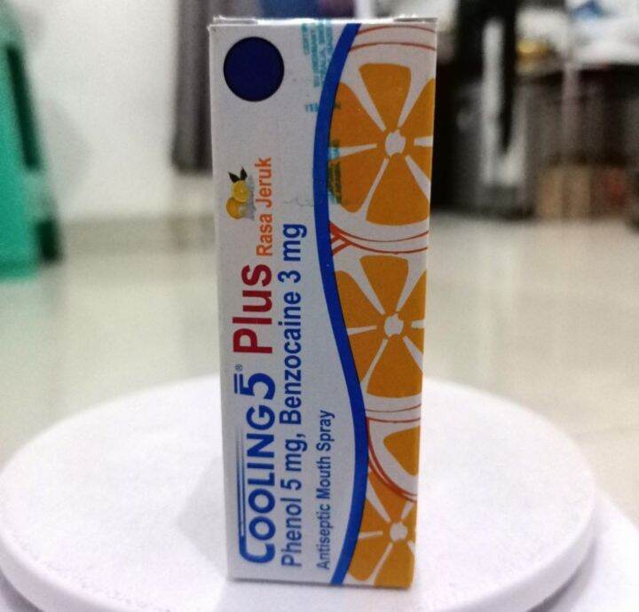 COOLING 5 Plus Spray (Obat Sakit Gigi Paten Semprot Plong) | Lazada ...