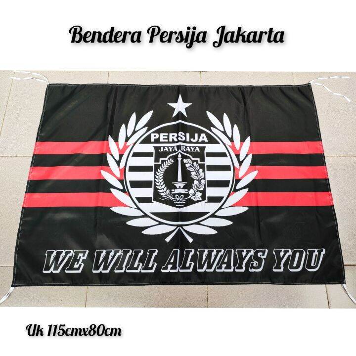 Bendera Persija Jakarta #001 | Lazada Indonesia