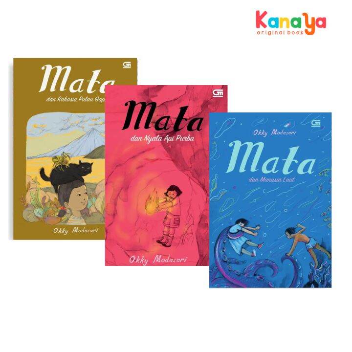 Buku Cerita Anak Mata dan Nyala Api Purba Mata dan Manusia Laut Mata ...
