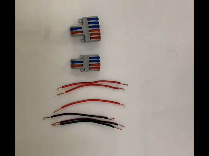 Universal Compact Wire Connector Splitter Quick Electrical Cable Splice Terminal Block For 28