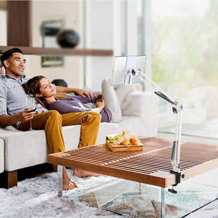 Tablet Aluminum Adjustable Lazy Long Arm Holder Cellphone Microphone ...