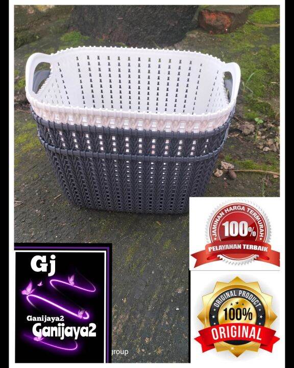 keranjang serbaguna/kranjang kotak tempat menyimpan barang | Lazada ...