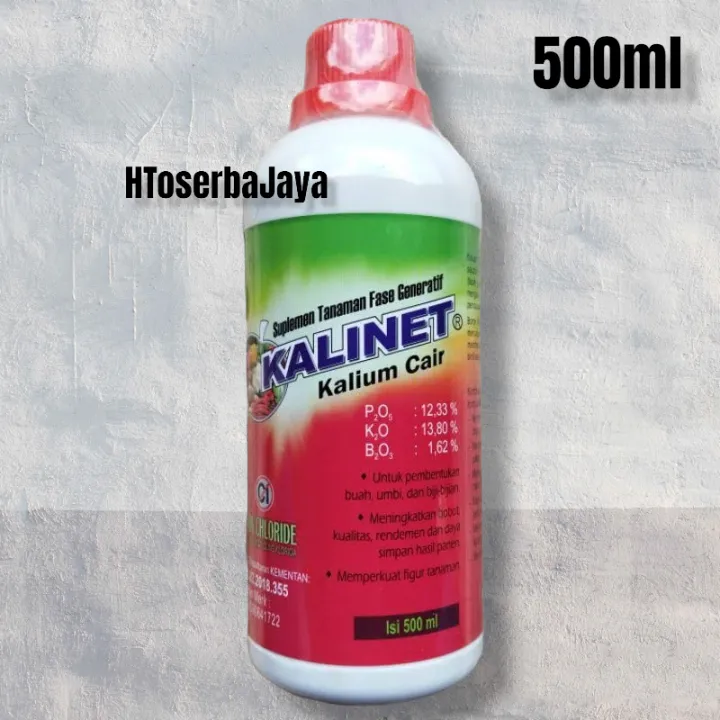 Kalinet 500ml Pupuk Kalium Cair Pembuahan Generatif Tanaman Pemanis ...