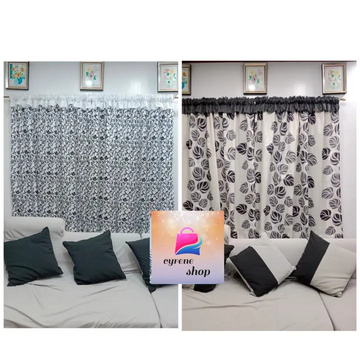 smack design window curtain 60x70 inches | Lazada PH