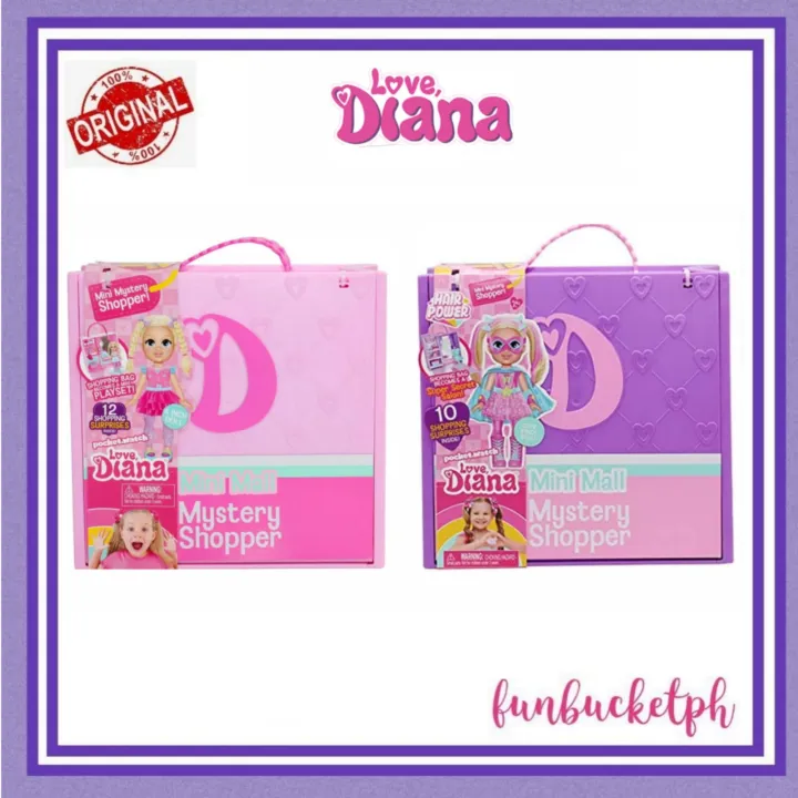 Original Love Diana Mini Mall Mystery Shopper Salon Or Playset Lazada Ph