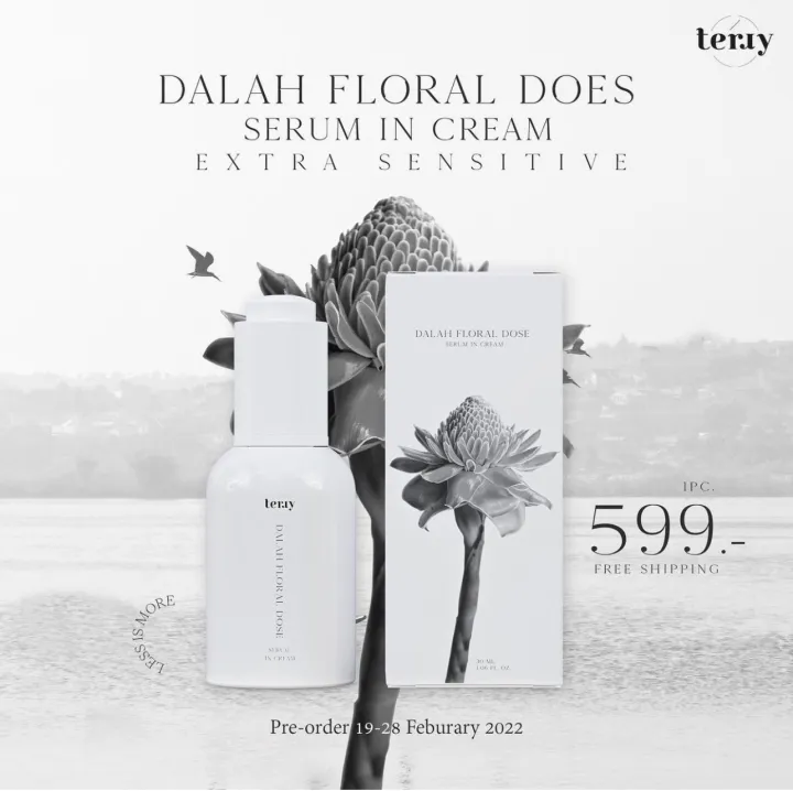 (ส่งฟรี/พร้อมส่ง) Terry Dalah Floral Serum Extra Sensitive เซรั่มอิน ...