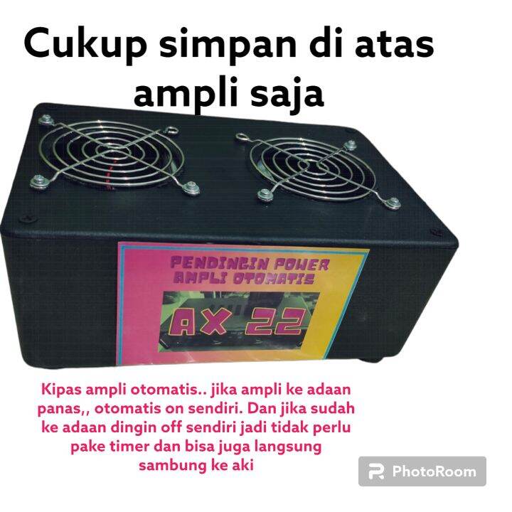 kipas otomatis untuk ampli atau power | Lazada Indonesia