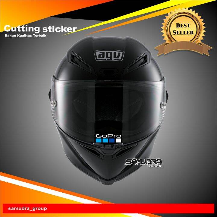 Stiker cutting helm sticker visor GoPro | Lazada Indonesia