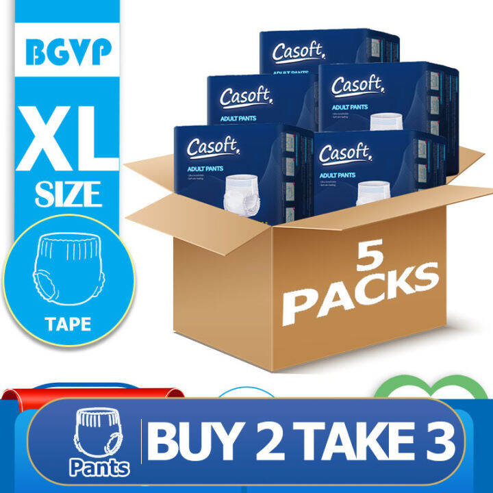 Bgvp 50pcs Adult Diaper For Senior 10pcs 1pack Adult Diaper Pull Ups