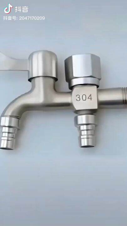 🔝Best Seller Matte Black Stainless Steel 2 Way Faucet Sus304 Valve ...