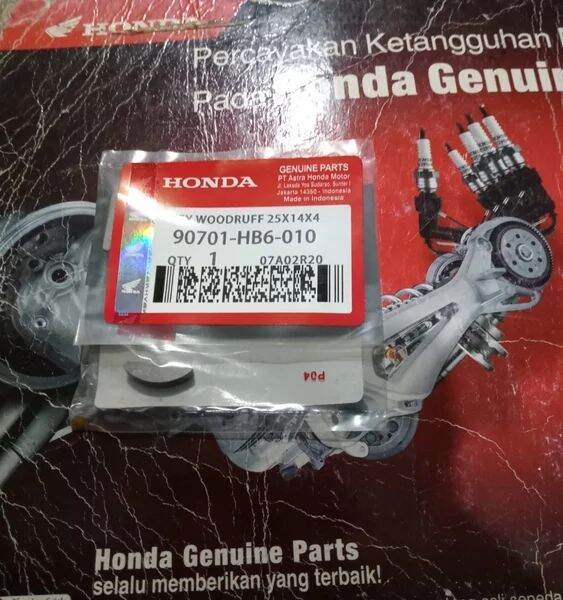 Key Woodruff Atau Spi Mahnit Honda Tiger Lama Tiger Revolution Megapro ...