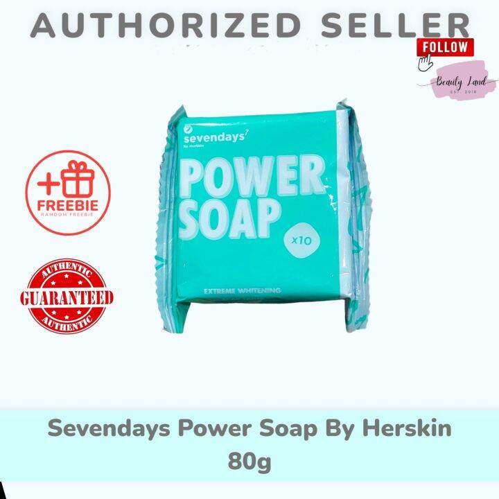 Sevendays Power Soap By Herskin 80g | Lazada PH