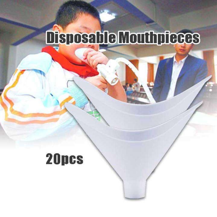 20Pcs Universal Disposable Mouthpieces For Spirometry Test Electronic ...