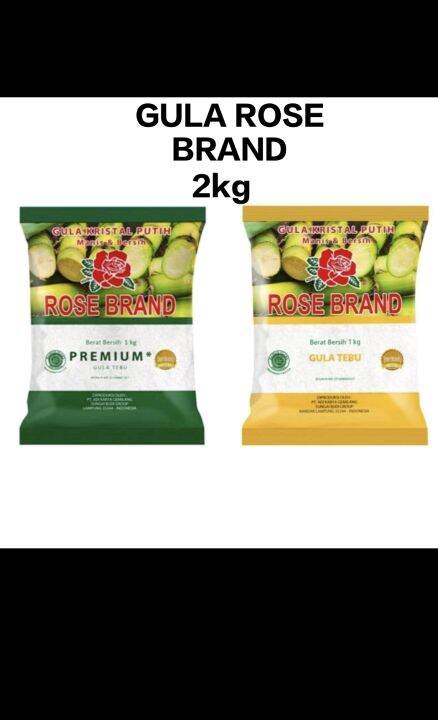 GULA ROSE BRAND KEMASAN 2kg | Lazada Indonesia