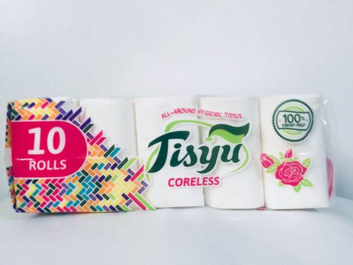 Tisyu Coreless Bathroom Tissue | 10's | Lazada PH