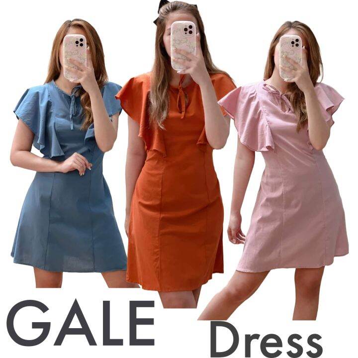 GALE DRESS IN COTTON LINEN FABRIC | Lazada PH
