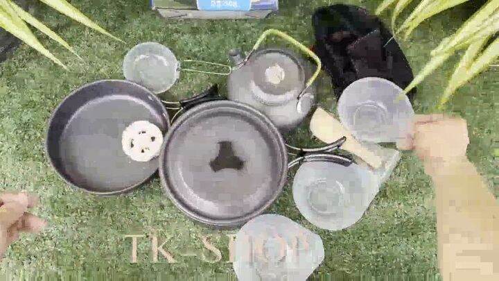 💥มีสินค้าในไทย💥หม้อสนามDS-308 หม้อปิ๊กนิค สำหรับตั้งแคมป์เดินป่า หอพัก ...