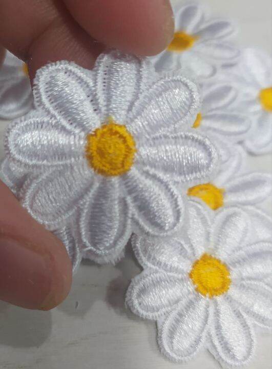 pacth bordir bunga melati/ emblem bordir bunga melati | Lazada Indonesia