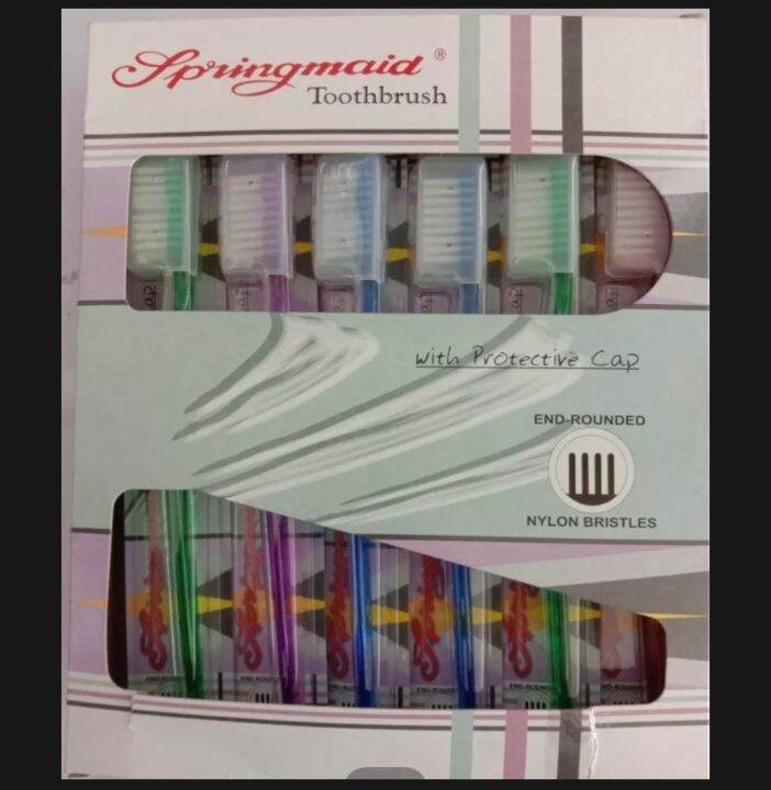 Springmaid toothbrush 8175(12pcs) | Lazada PH