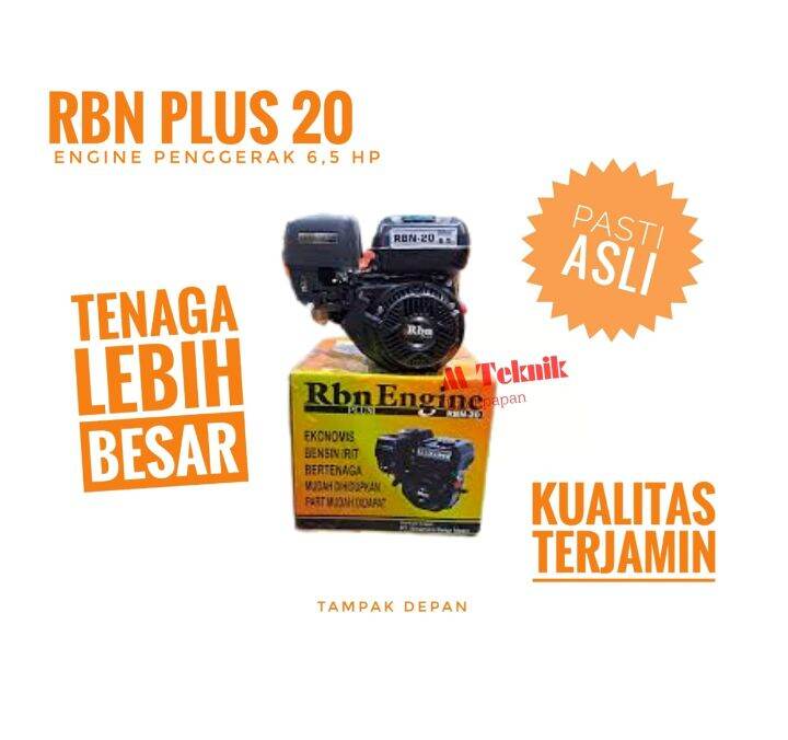 Engine RBN Plus 20 mesin perahu 6,5 PK motor penggerak bensin 6,5 HP | Lazada Indonesia